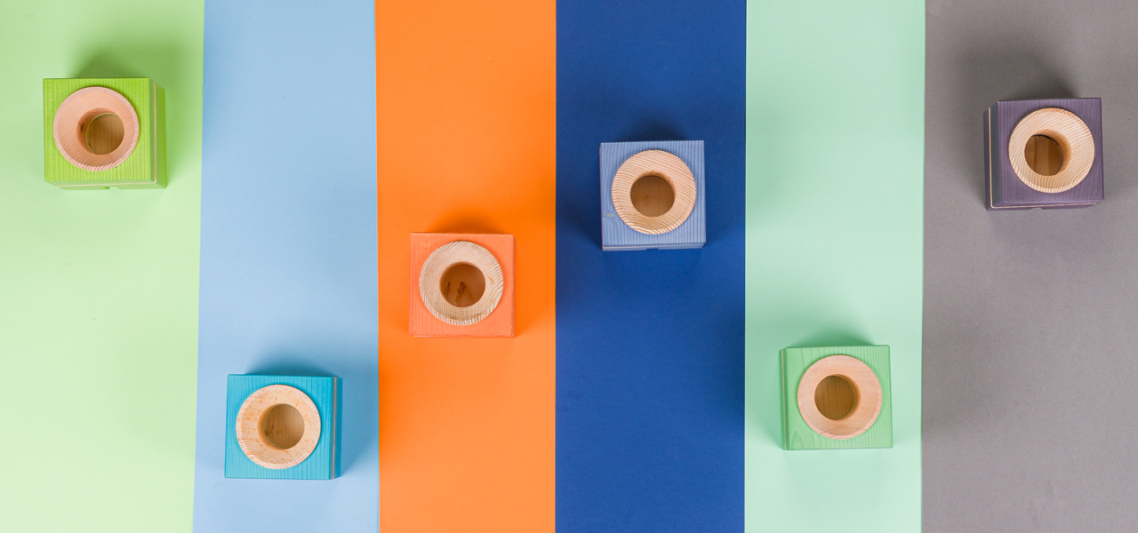 VAIA Cube JOY | Acoustic Amplifier for Smartphones | Colored